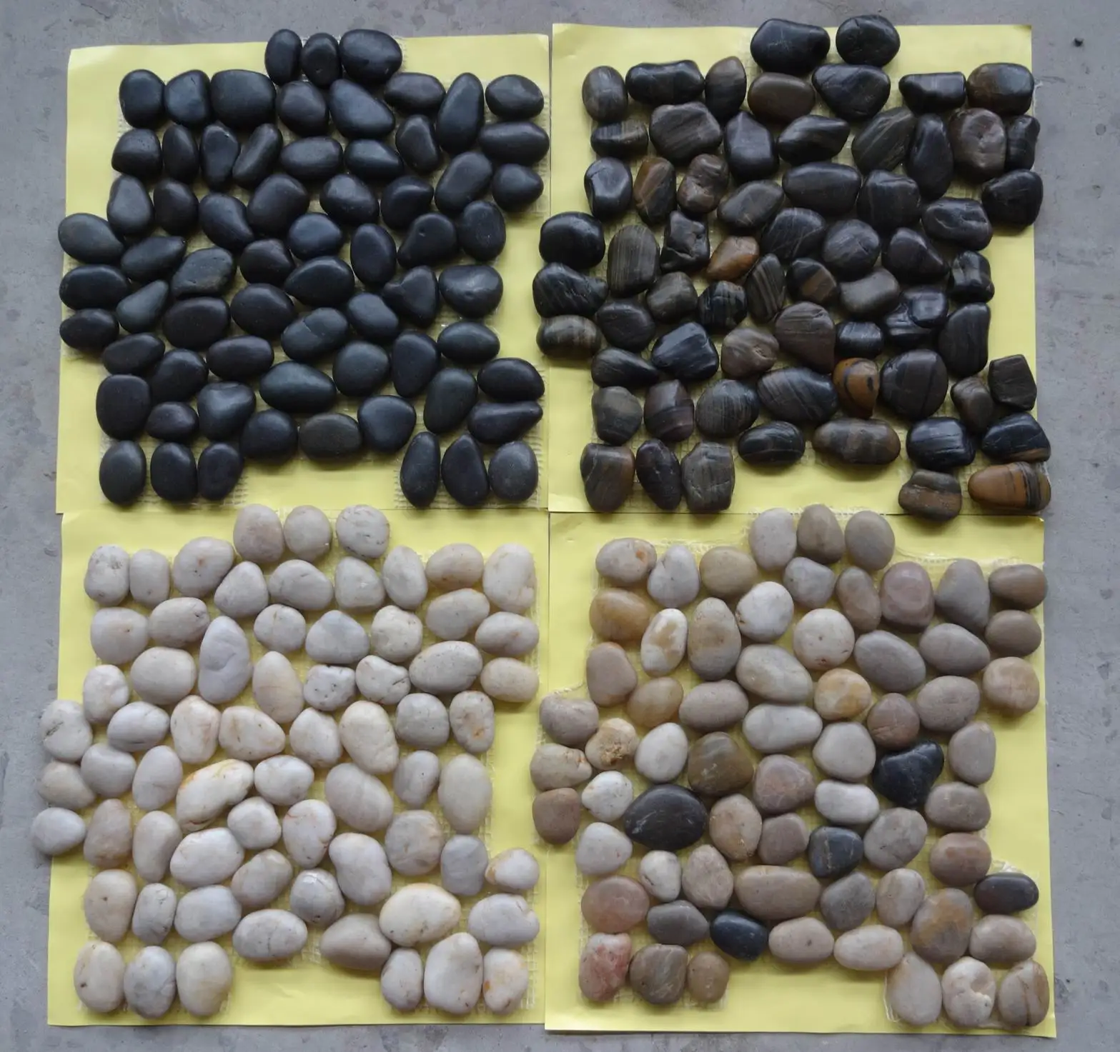 Landscaping Cobble Stone Gravel Decorative Natural Mixed Cobbles Garden ...
