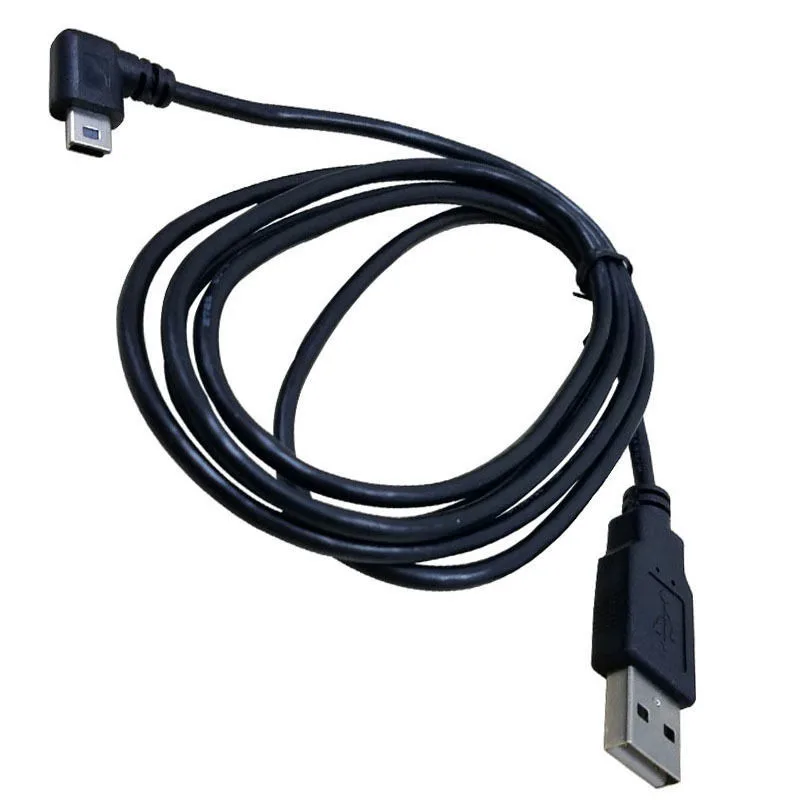Mini Usb 5pin 5p Camera Cable Left Angle Male To Usb 2.0 A Male Plug ...