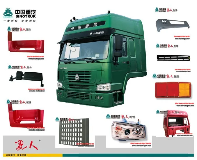 2015 New Version - Howo Cabin Assembly - Hw76 Cabin Howo Spare Parts ...