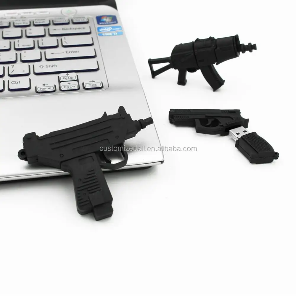 Machine Gun Pen Drive Usb 2.0 Flash Drive U Disk Pen Drive 16GB 32GB ...
