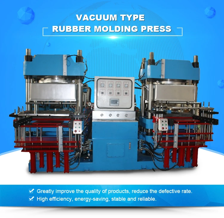 Vacuum Type Rubber Compression Molding Press For Rubber With Ce ...