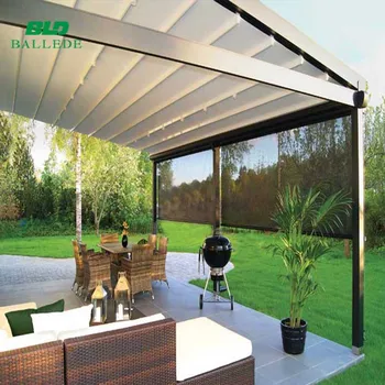 Terrace Cover System Sun Shade Retractable Balcony Roof Awning - Buy ...