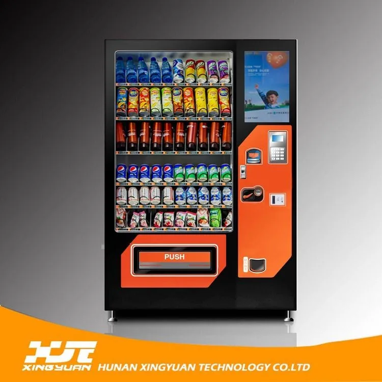 21.5 Inches Touch Screen Vending Machine For Drink Snack - Buy Vending ...