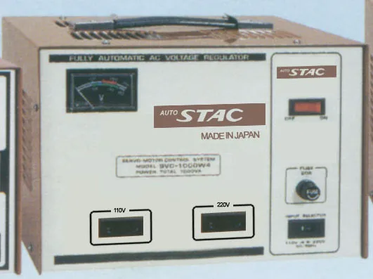 "STAC" stabilizer,AVR,SVC/ST 1000VA SVC,AUTOMATIC, View stabilizer ...