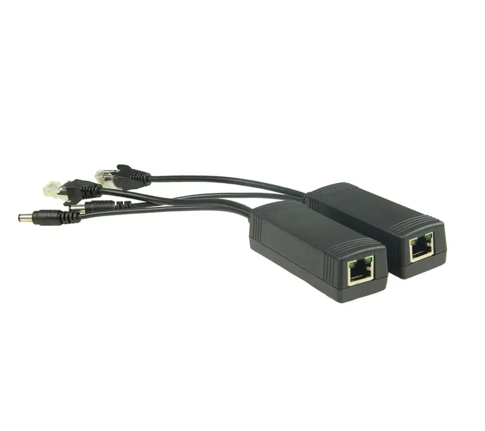 10/100/1000M Poe Splitter Cable 12v Gigabit Poe Splitter