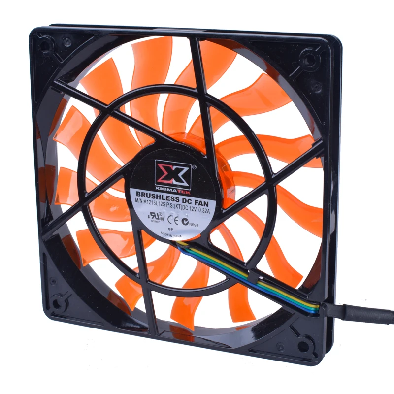 XIGMATEK 120mm Ultra-Thin Cooling Fan - 15mm Thickness