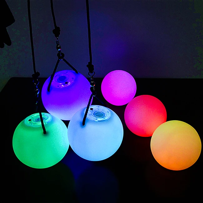 Juggling Led Poi Ball - Buy Poi Ball,Blinking Poi Ball,Glow Poi Ball ...