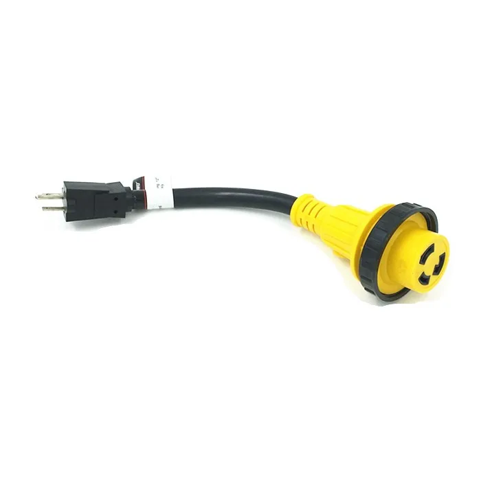 15 Amp Male 5-15p To 30 Amp Twist Lock Female L5-30r Rv Power Cord ...