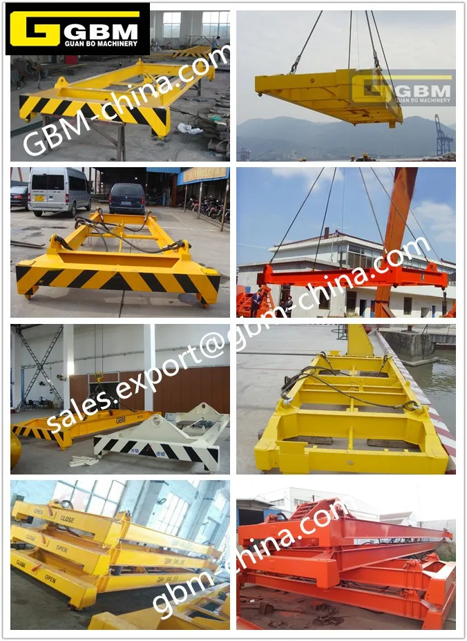 4 개의 드는 러그를 가진 40ft 기계적인 콘테이너 드는 광속 Buy 컨테이너 리프팅 빔컨테이너 리프트 장비컨테이너 리프트 스프레더 Product On