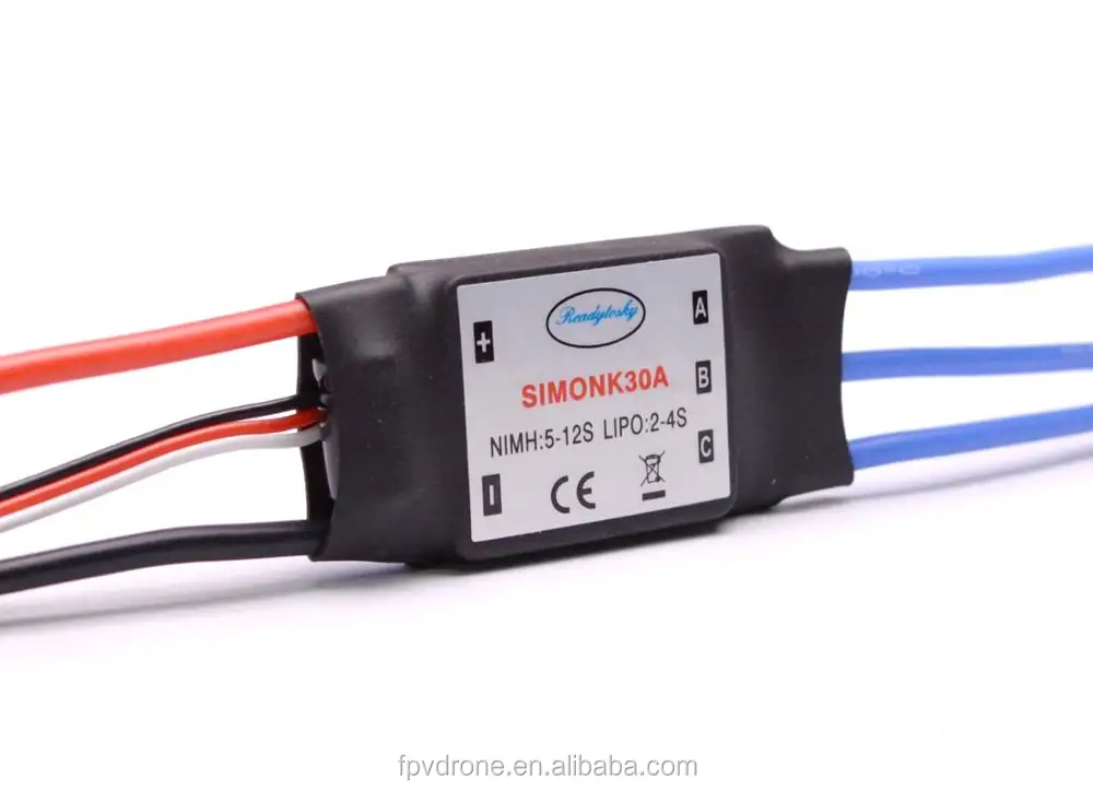 30a 30amp Simonk Esc Electronic Speed Controller 5v 2a Bec 2-3s For ...
