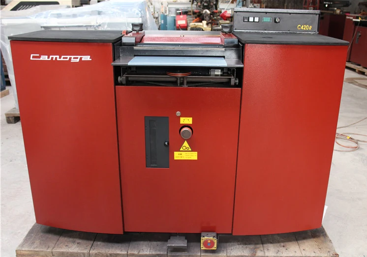 Used Camoga C420r Band Knife Splitter Machine Leather Belt Shoe Making ...