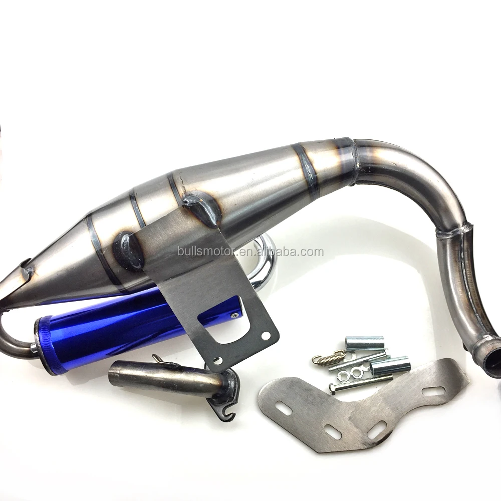 Full Exhaust System Muffler Pipe For Honda Dio 50 Dio50 Af18 Af24 Af27 Af28 Af30 Motorcycle ...