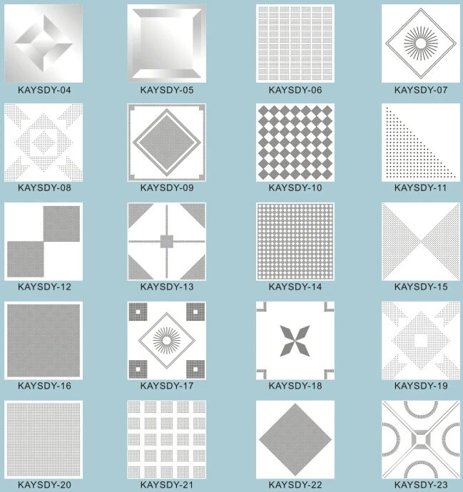 China Easy Installation 60x60 Metal Ceiling Tile Wholesale - Buy ...