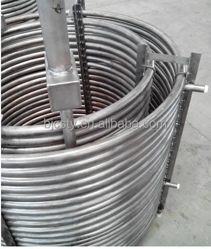 Heat Exchanger Titanium Corrugated Tube Coil - Buy Titanium Corrugated ...