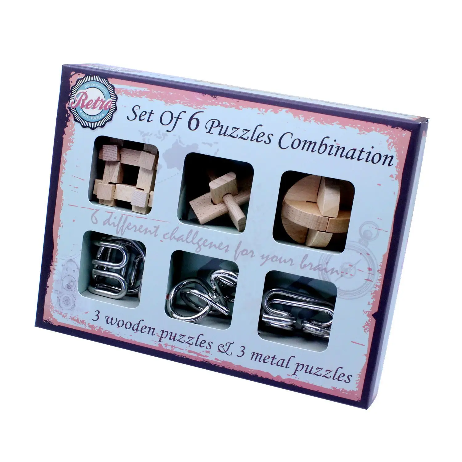 Metal Wire Puzzle Solutions Intelligent Brain Teaser Iq Mind Game Luban ...