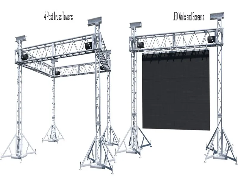 Led Display Truss Stand Screen Truss Hanging System - Buy Truss Display ...