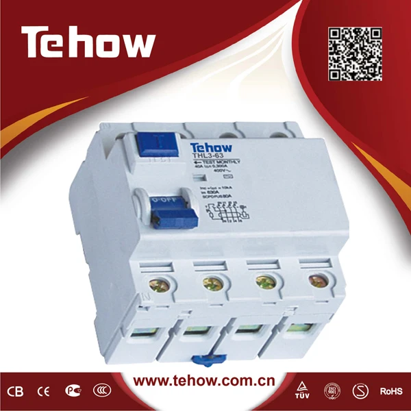 Rcd/rccb/rcb/elcb/circuit Breaker 2P40A 30ma Factory Price