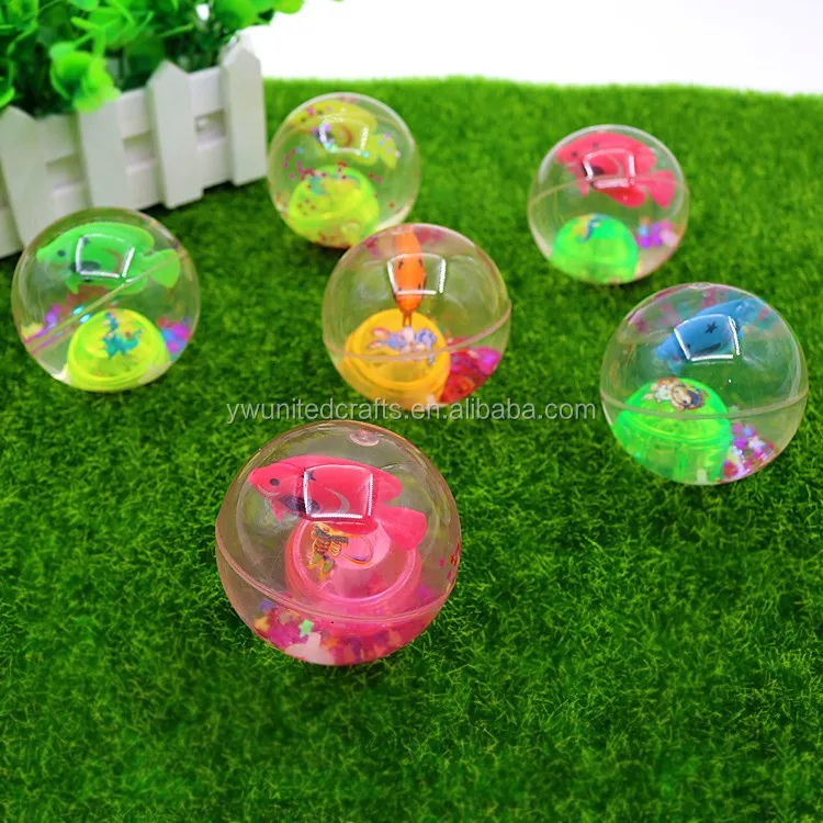 Oem Bouncy Ball With Led Light Flashing Ball Bouncing Ball Toy For Kids ...