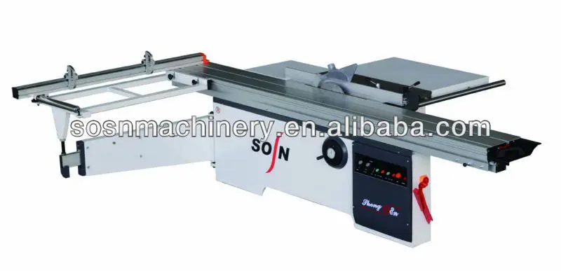 Woodwork Equipment Saw Machine Cutting Mdf Board Precise Horizontal ...