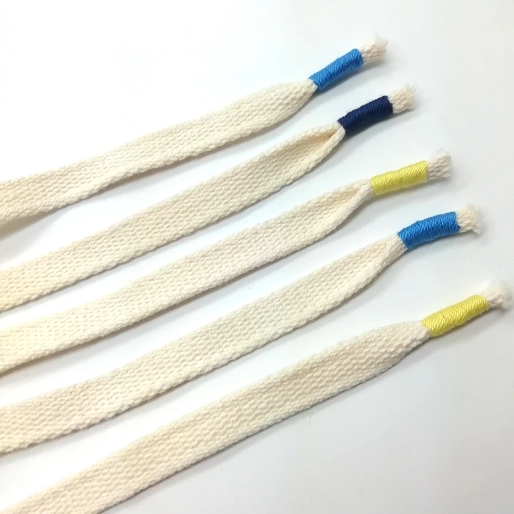 High Quality Braided Cotton Cords Drawcord String Plastic Aglets String ...