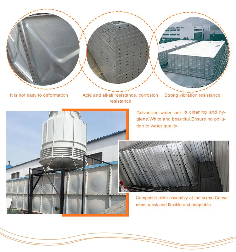 Stainless Steel Moulded Rectangular Water Tank - 1000l/hour