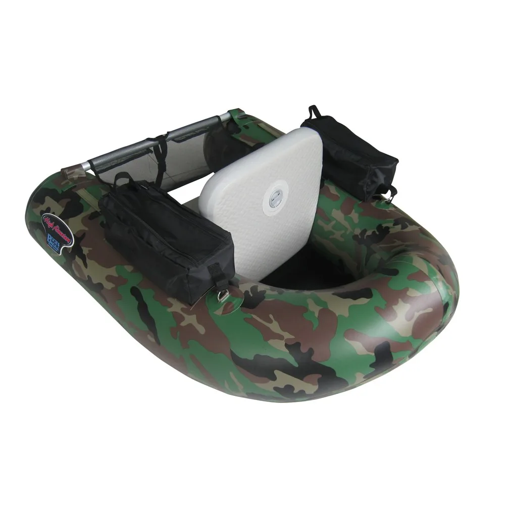 Inflatable Fishing Belly Boat - Durable & Versatile Design