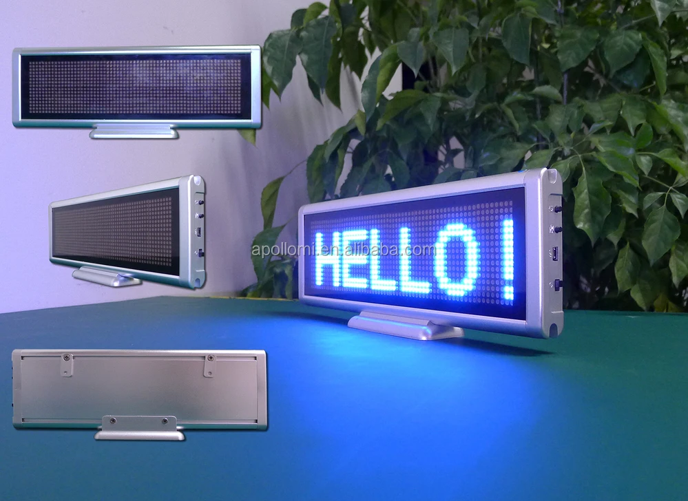 Mini LED Display - Scrolling Moving Message Text LED