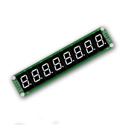 8-digit Led 0.36" Display Tube (decimal),7-segments Green Color,74hc595 ...