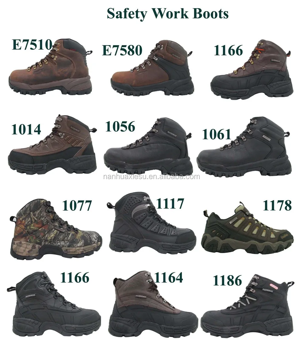 Steel Toe Feature Men Cheap Stylish Engineering Working Safety Shoes ...