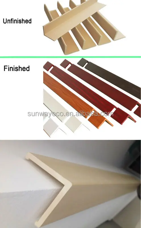 Decorative Wpc Pvc Corner Guards For Wall Corner (tch-3030) - Buy Wpc ...