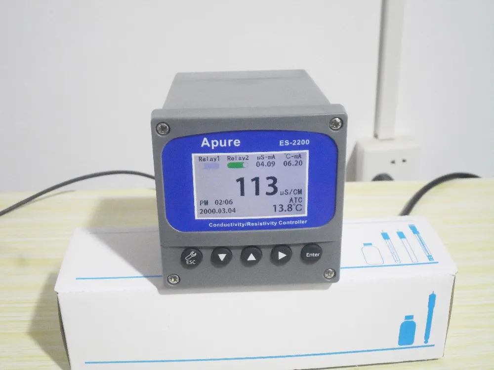 Apure Online Ph/orp/ec/conductivity Meter Controller Control Dosing ...