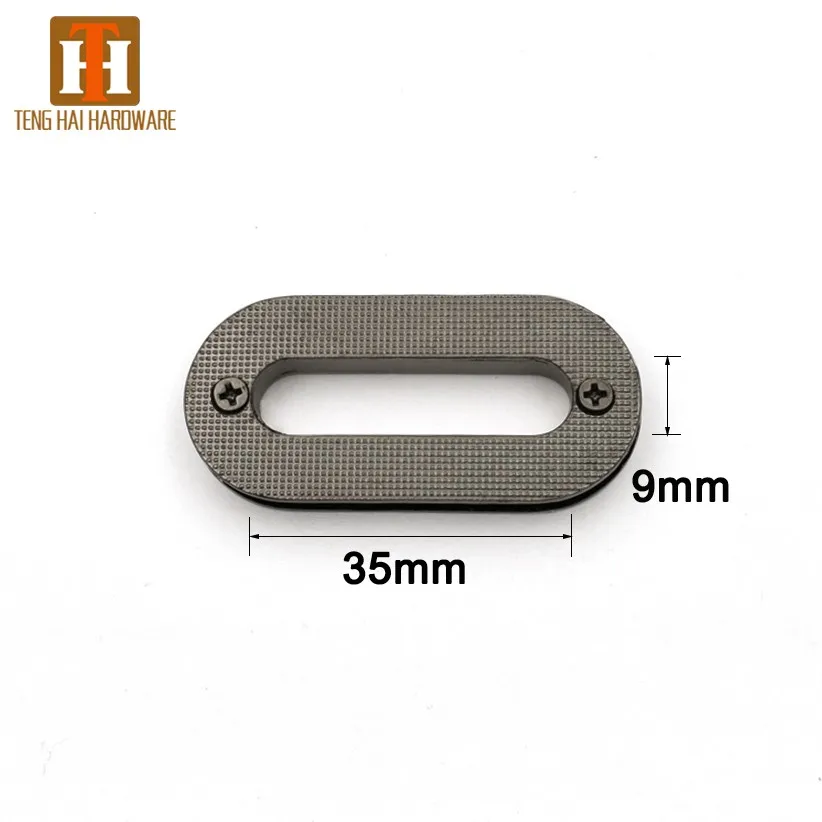 Leather Bag Zinc Alloy Oval Ring Screw Rectangle Eyelet Metal Square ...
