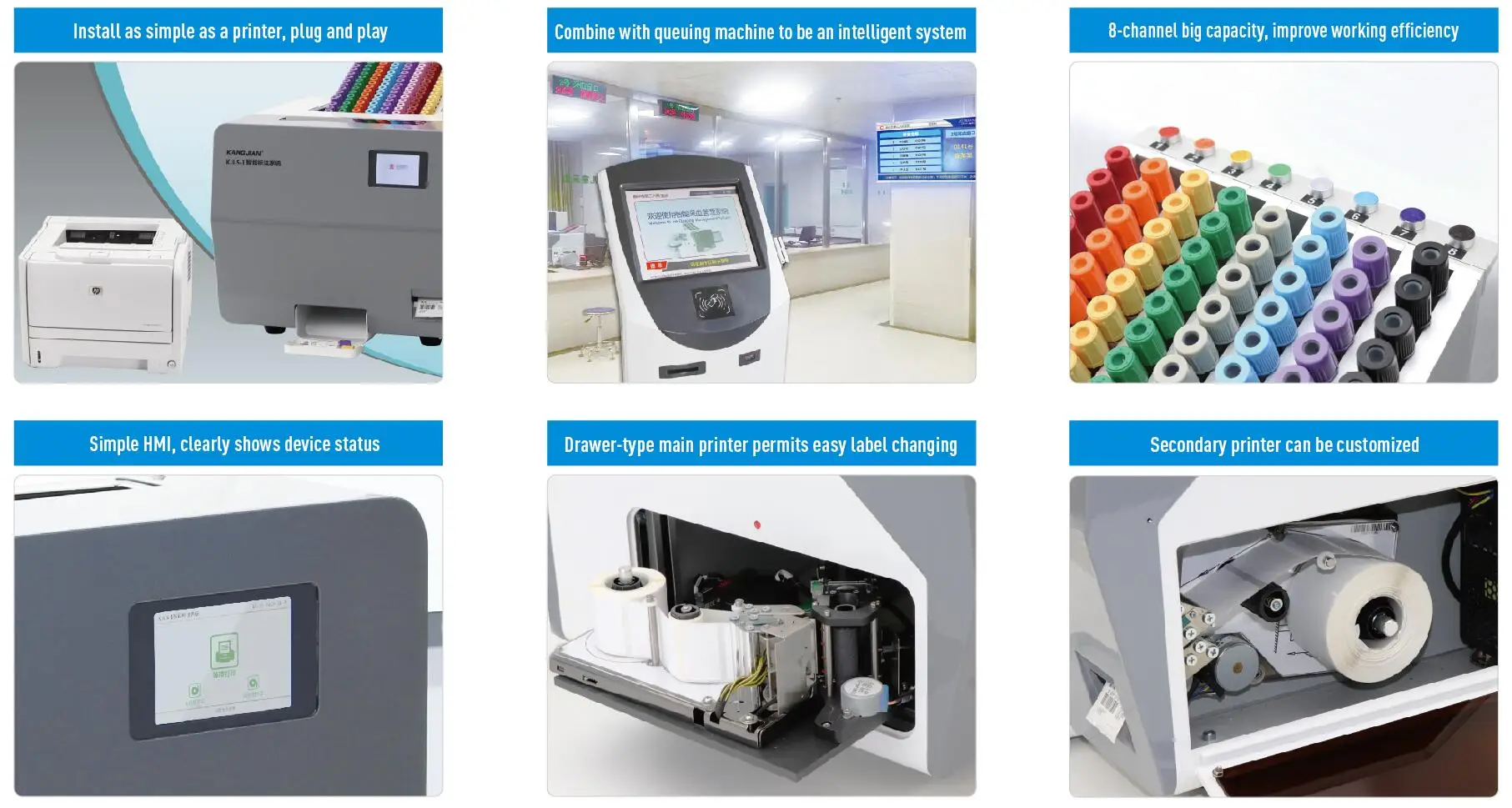 Automatic Labeling Machine For Blood Collection Tube - Buy Labeling ...