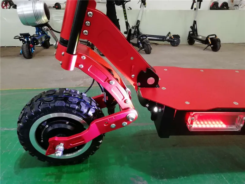 Adult 2 Wheel Big Electric Scooter With Pedals 5000w Dual Electric ...