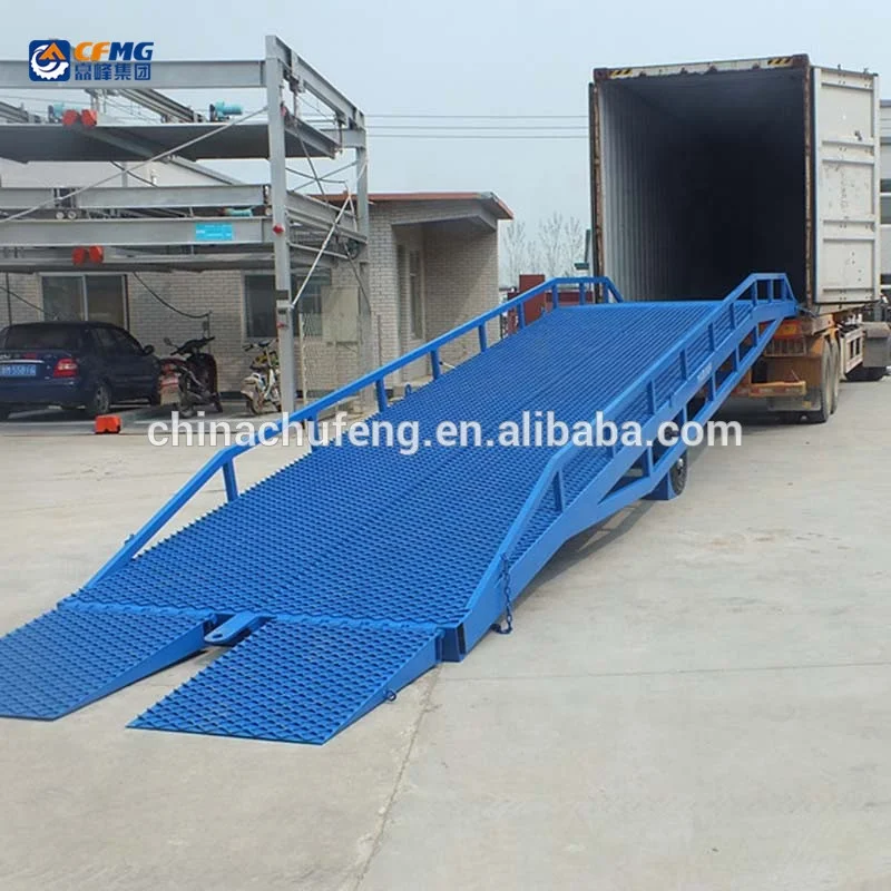 Movable Dock Leveler Container Forklift Slope Hydraulic Mobile Loading ...