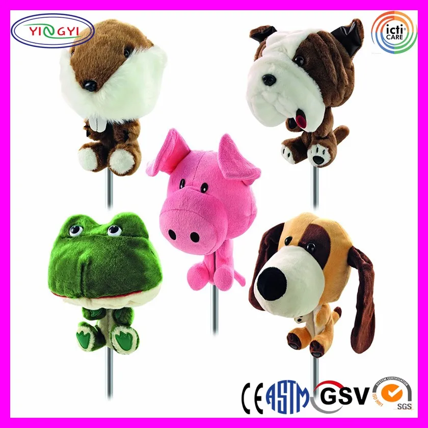F312 Farm Animal Club Golf Driver Headcover Plush Animal Golf Club Head ...