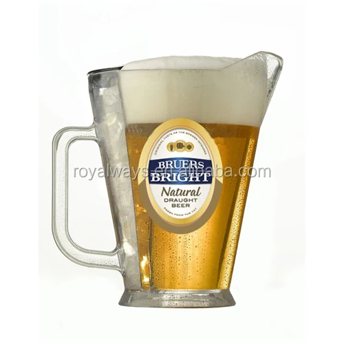 Bpa Free Promotion 1.5l Beer Pitcher With Ice Core - Buy Beer Pitcher ...