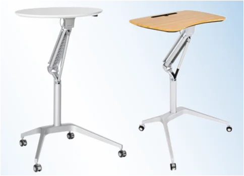 Easy to Lift up and Down Height Adjustable Side Table Stand Table ...