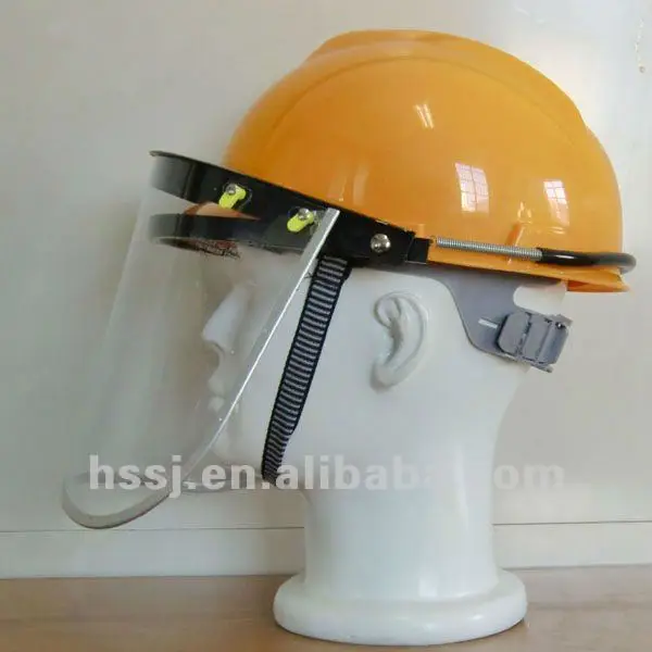 2016 Face Shield With Helmet Chemical Face Shield Safety Helmet With ...