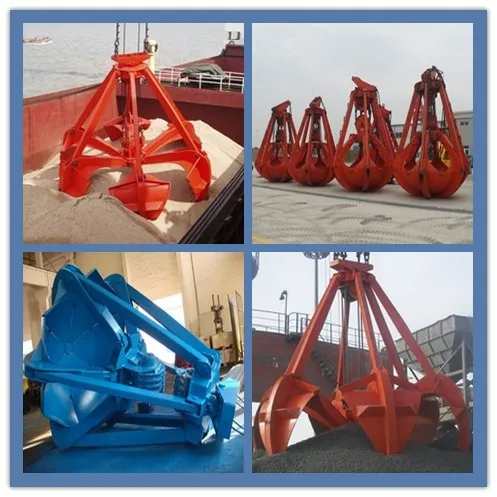 30t Electro-hydraulic Clamshell Grab Bucket For Gantry Crane - Buy ...
