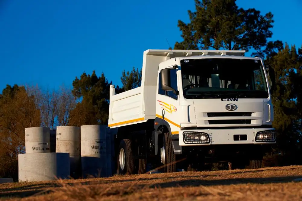Faw J5m Heavy Duty 6 Wheelers 20tons Mining Tipper Truck Transportation ...