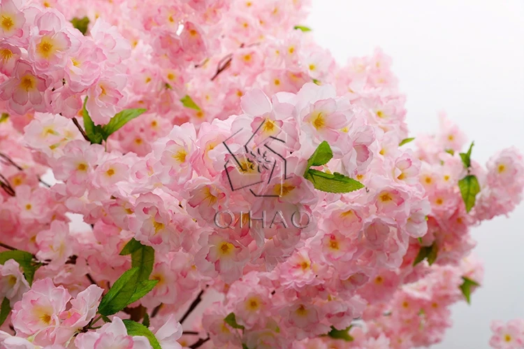 Wholesale Silk Sakura Table Desk Centerpiece for Weddings