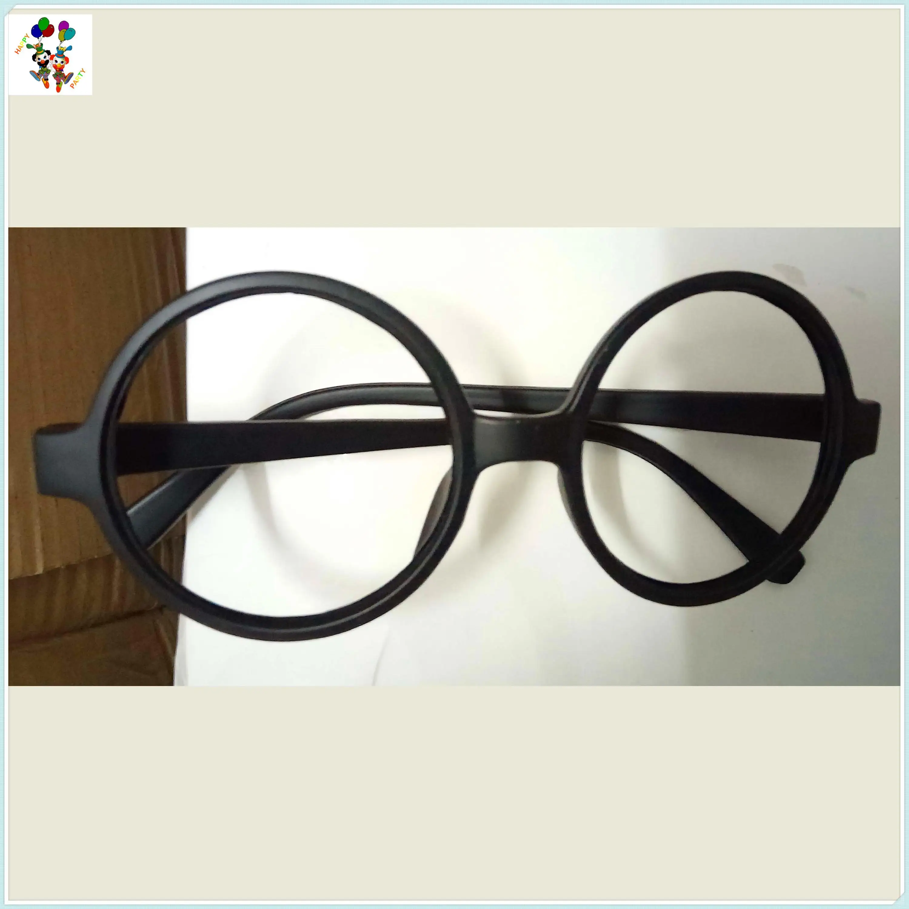 Cheap Black Plastic Round Shape Glasses For Party Hpc-3627 - Buy Party ...