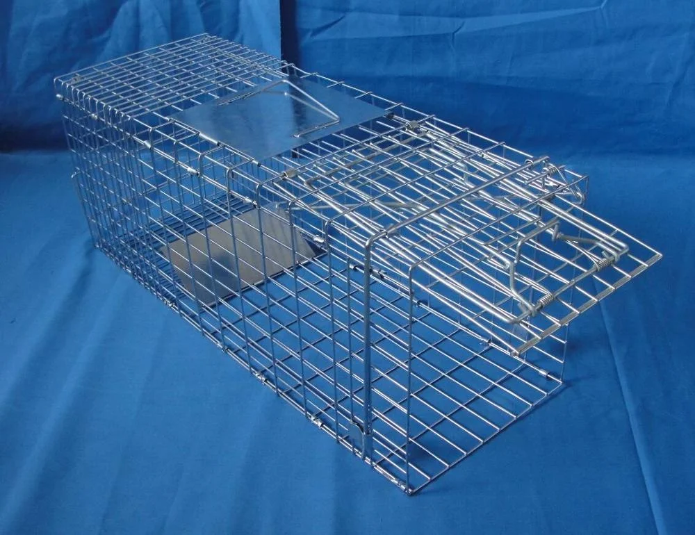 93x35x30cm Humane Animal Traps - Collapsible & Galvanized