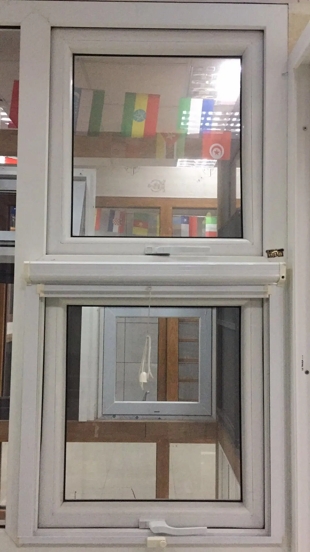 Latest Design Pvc/upvc Plastic Grill Insert Window With Mesh For Awning ...