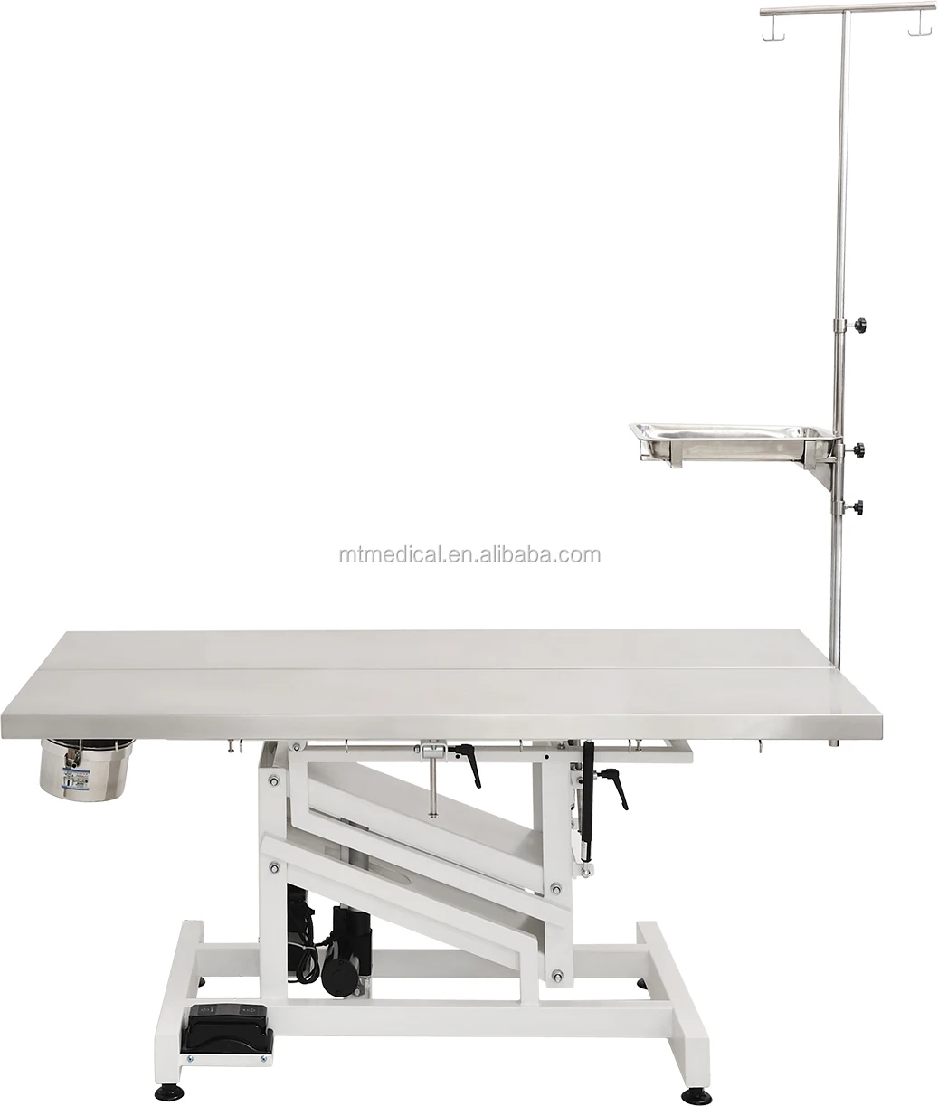 Veterinary Surgery Equipment Electric Operation Table & Vet Stainless ...