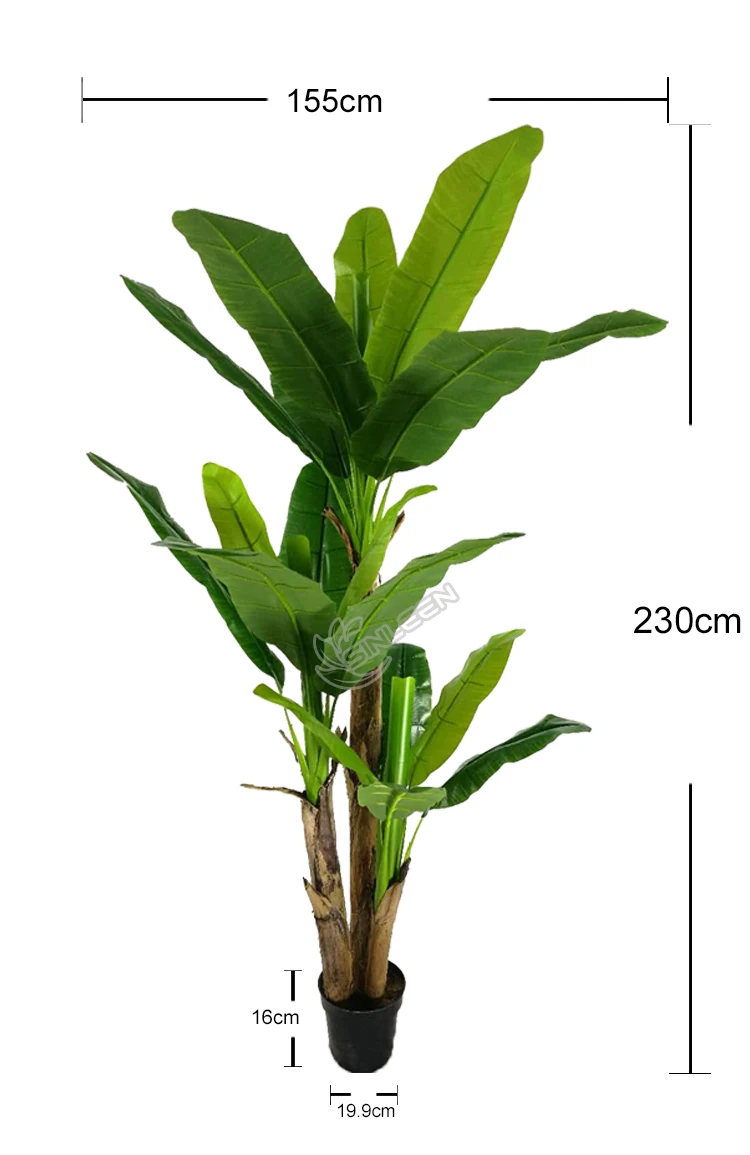 Wedding Decoration Product Plant Artificial Decor Branch Wooden Banana ...