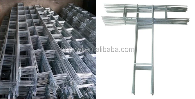 Brick Wall Reinforced Rebar Mesh Panels - Brick Force Mesh