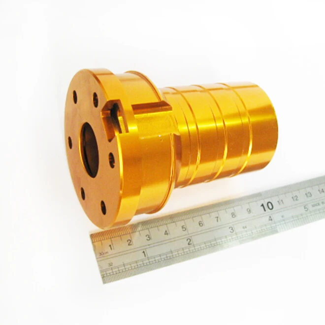 Cnc Machining Custom Anodized M8 M4 Internally Threaded Aluminum Hollow ...