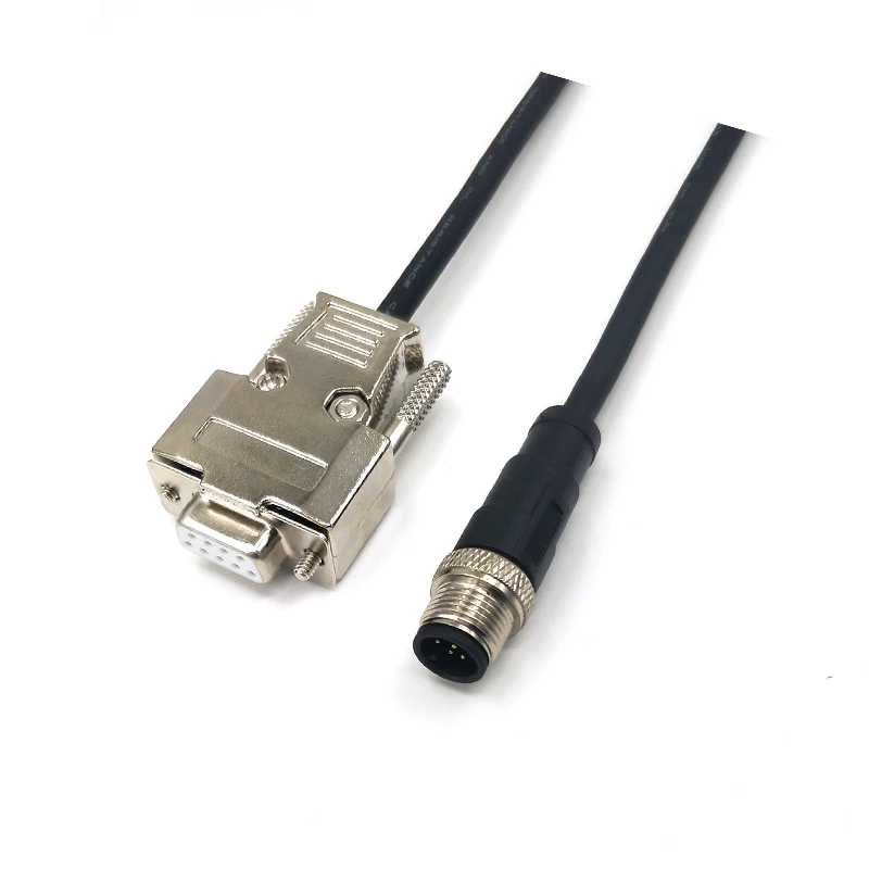 Ip67 Waterproof Cable M12 8pin Male To Stainless Steel Db9 Female ...